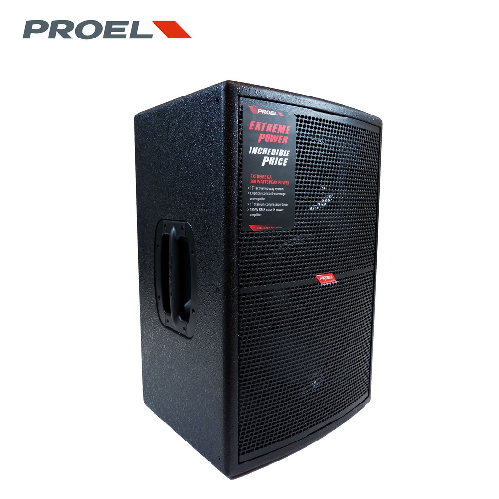 Jual Speaker Aktif 12 Inch 2-Way 150W Active Loudspeaker System Proel ...