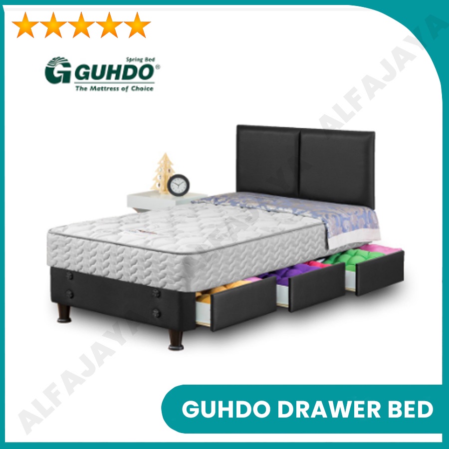 Jual Springbed Guhdo Drawer Bed New Prima / Kasur Guhdo New Prima - Guhdo Springbed | Shopee ...