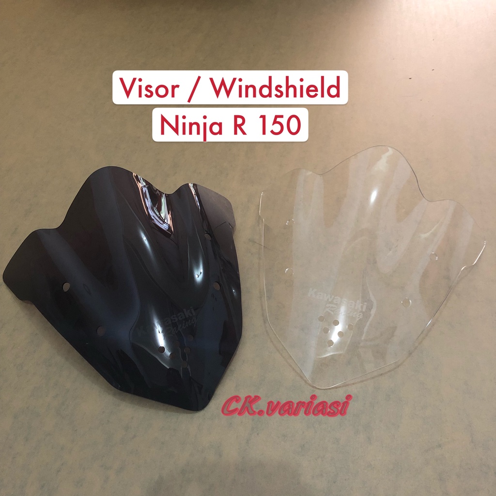Jual Visor Ninja R Windshield Ninja R | Shopee Indonesia