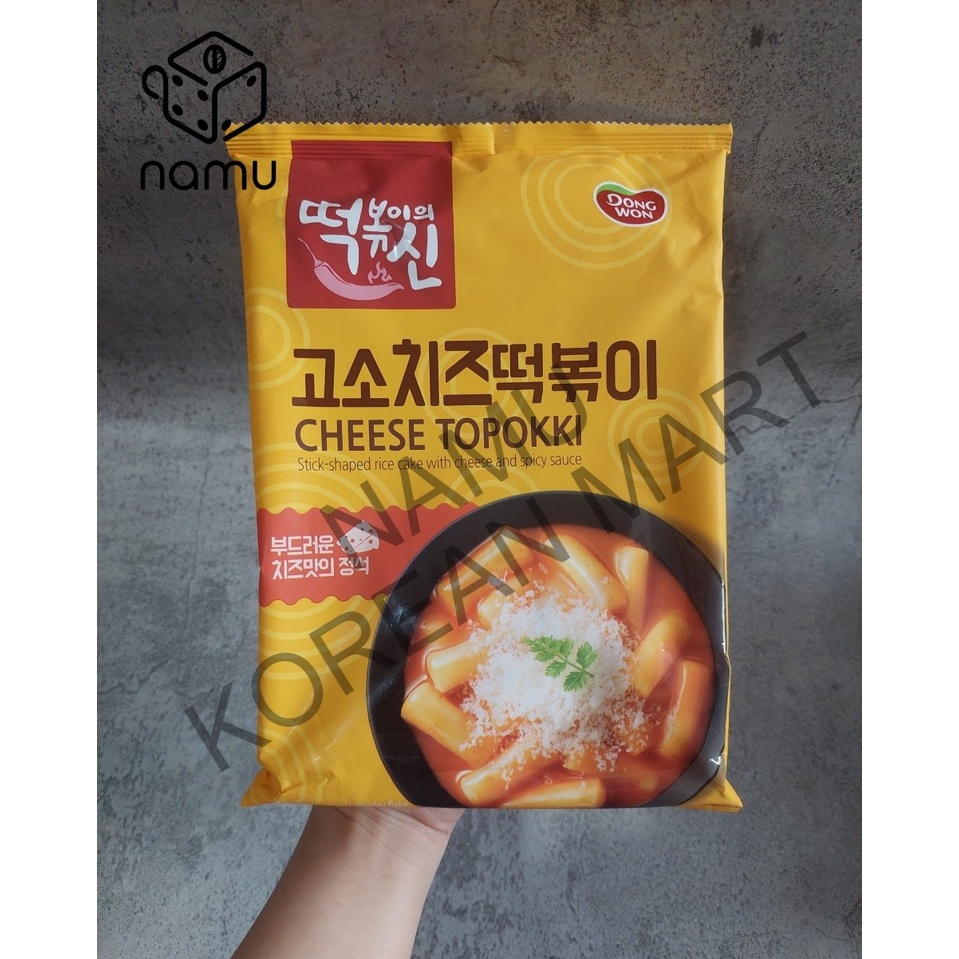 Jual Dongwon Cheese Topokki Tteokbokki 240gr - Kue Beras Korea Rasa ...