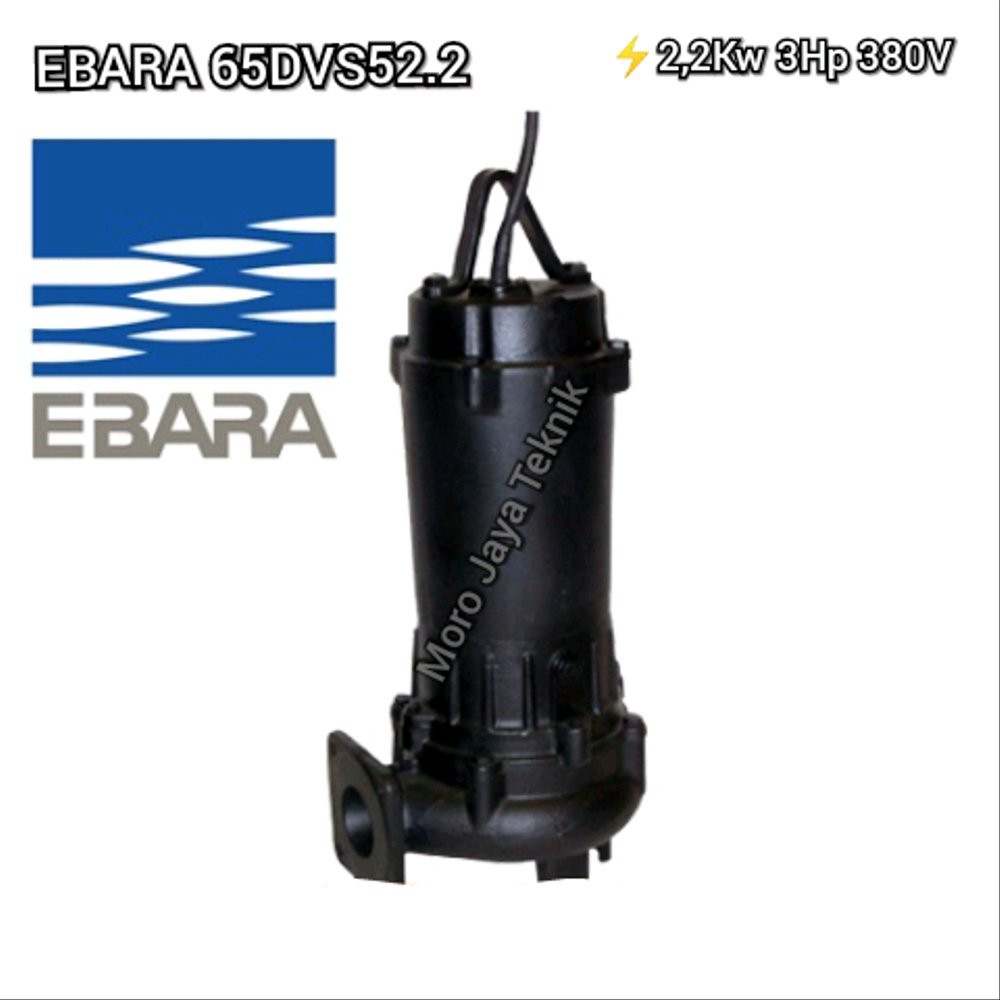 Jual Jual Pompa Ebara 65DVS52.5 Pompa Celup Submersible Ebara 3 HP Untuk Air Kotor Murah ...