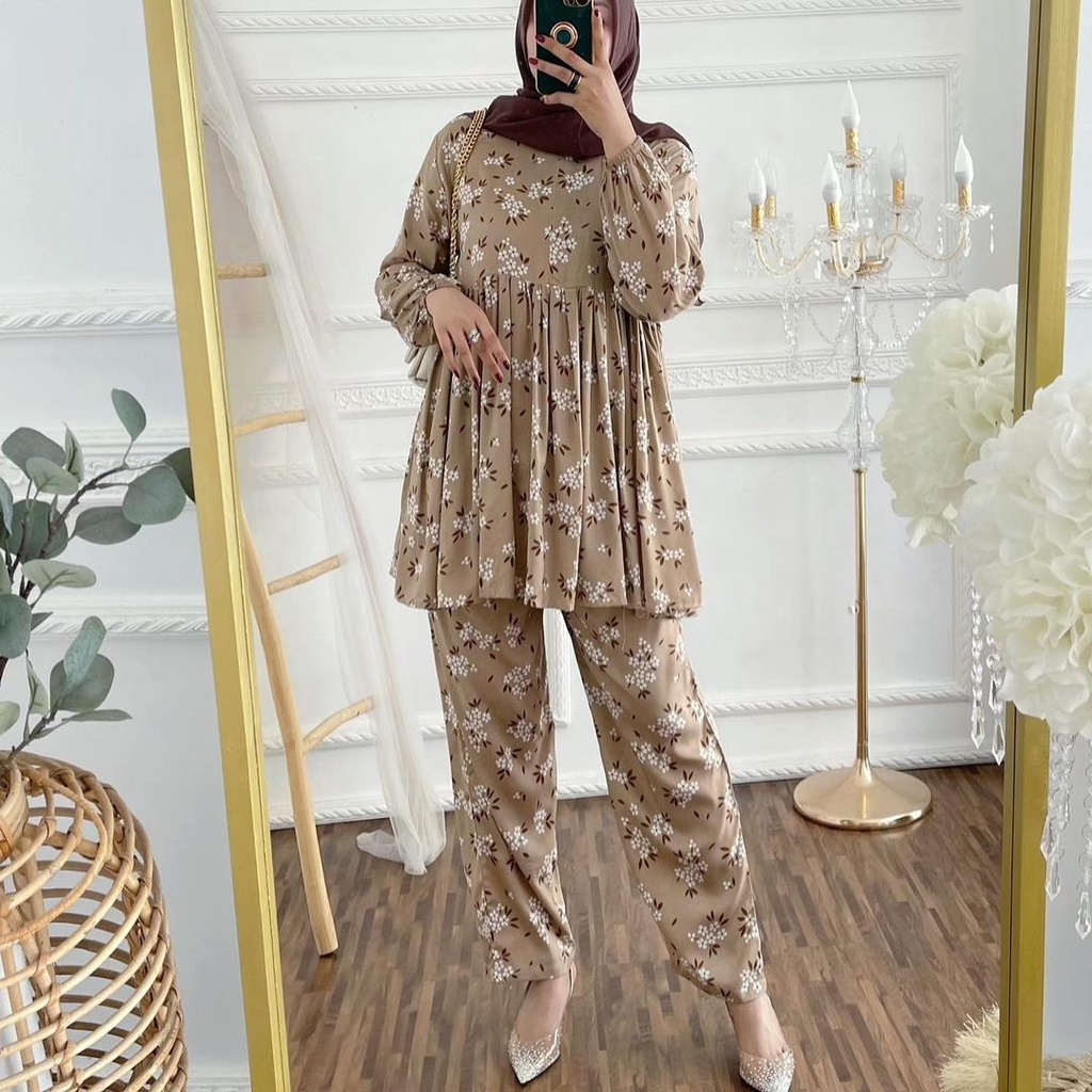 Jual PRILY ONE SET ONE SET TERBARU SETELAN WANITA KEKINIAN ONE SET ...