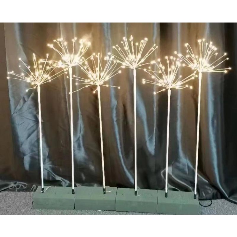 Jual Lampu Kembang Api Laba-Laba 1 Set isi 6 Standing Hias Dekorasi ...