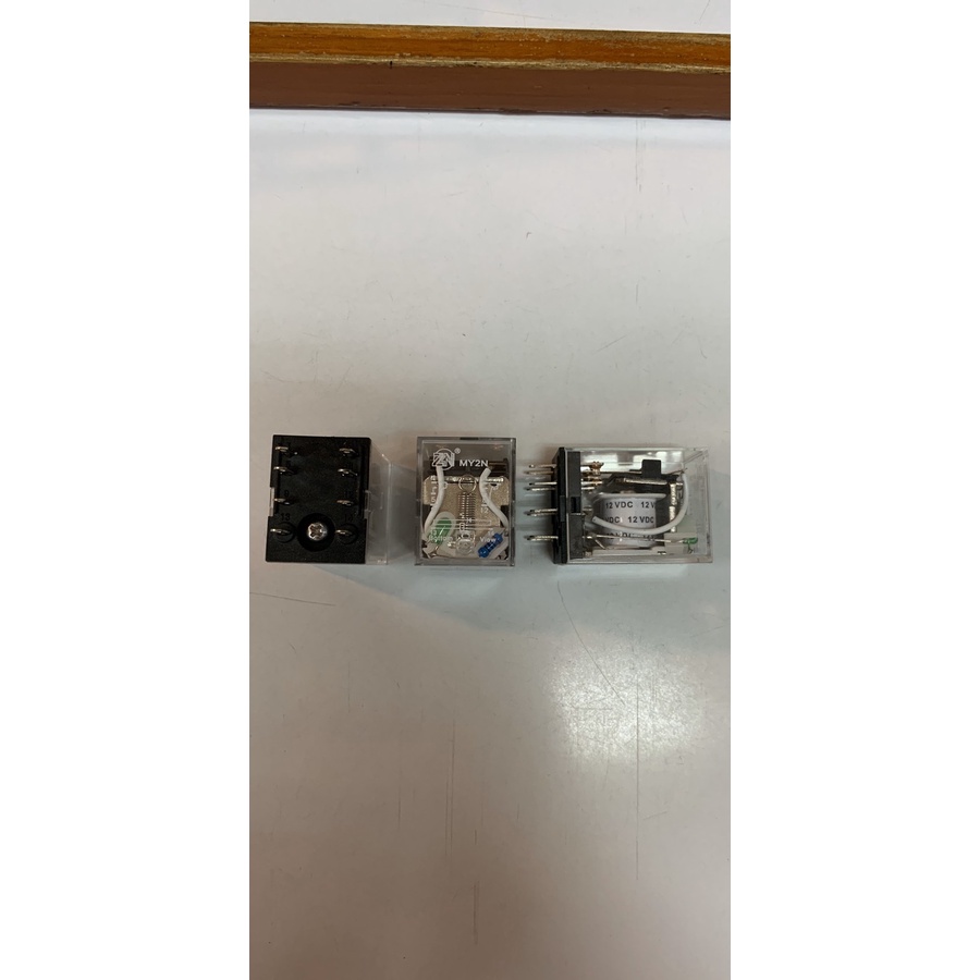 Jual Relay merk ZN type MY2-12v kaki socket | Shopee Indonesia