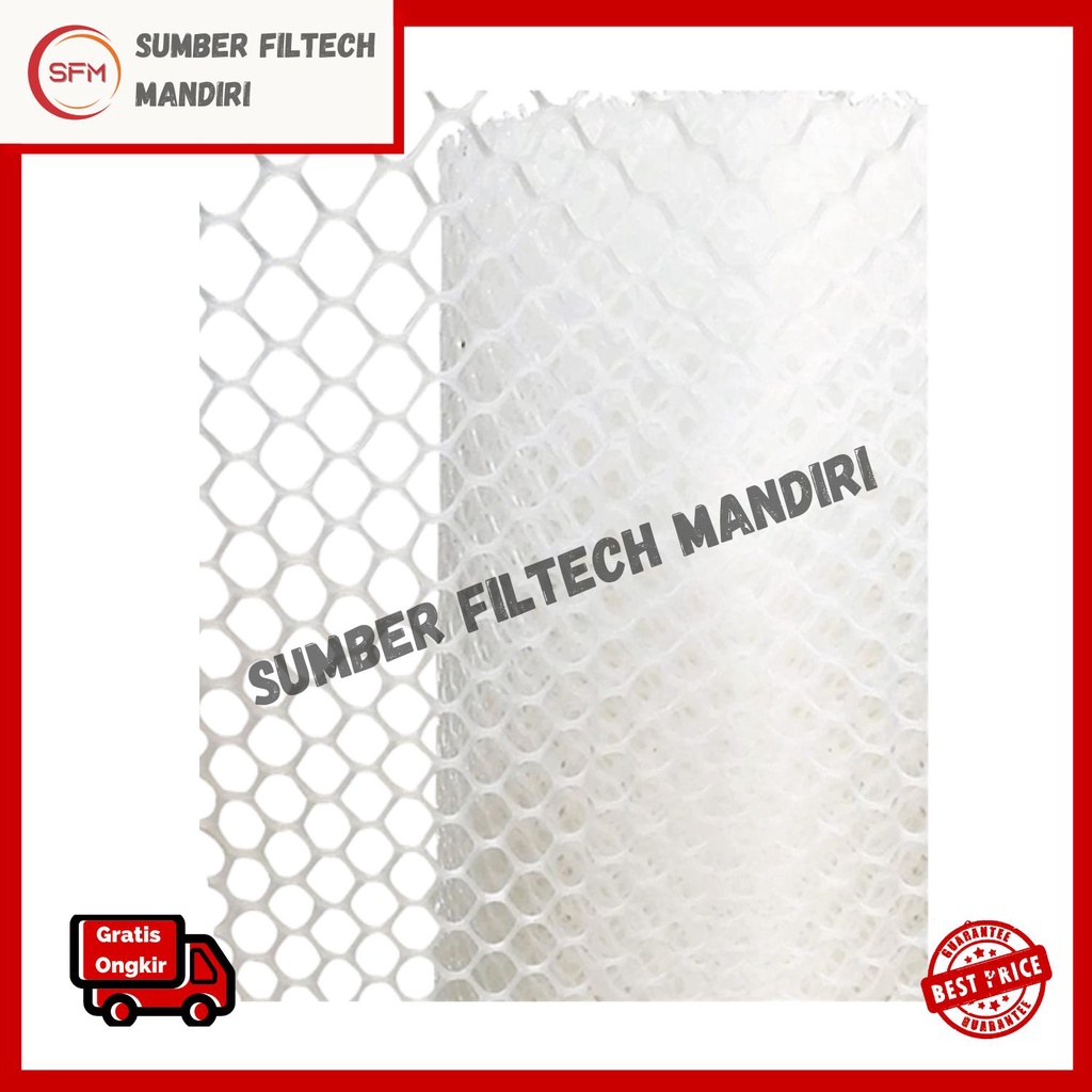 Jual Kawat Mesh Grill Full Plastik (Putih) | Shopee Indonesia
