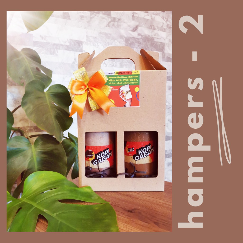 Jual Parsel Hampers Minuman Botolan Kopi Gaban Premium | Shopee Indonesia