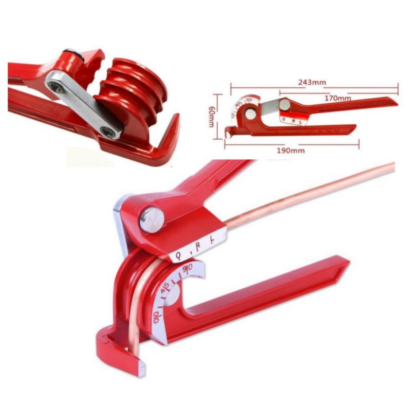 Jual Manual Stand Iron Banding Bending Tube Bender 90° 180° Alat ...