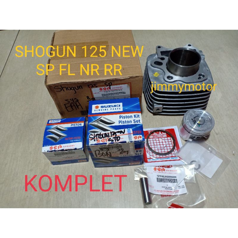Jual CYLINDER BLOK BLOCK SEHER KOMPLET SUZUKI SHOGUN 125 NEW SP FL NR ...