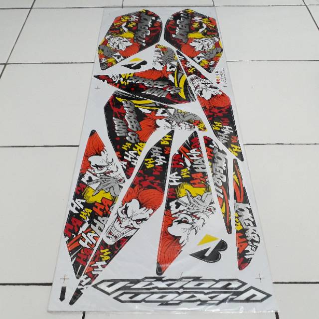 Jual Striping sticker lis variasi yamaha New vixion 2013-2014 NVL JOKER (sudah di cutt) | Shopee ...