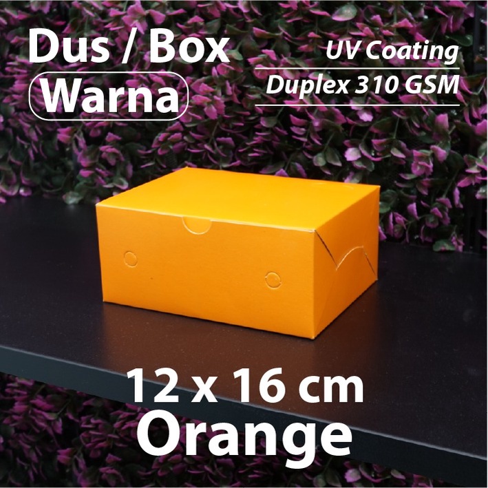 Jual Dus Snack Warna 12 x 16 x 7 cm - Dus Kue - Snack Box - Warna Warni ...