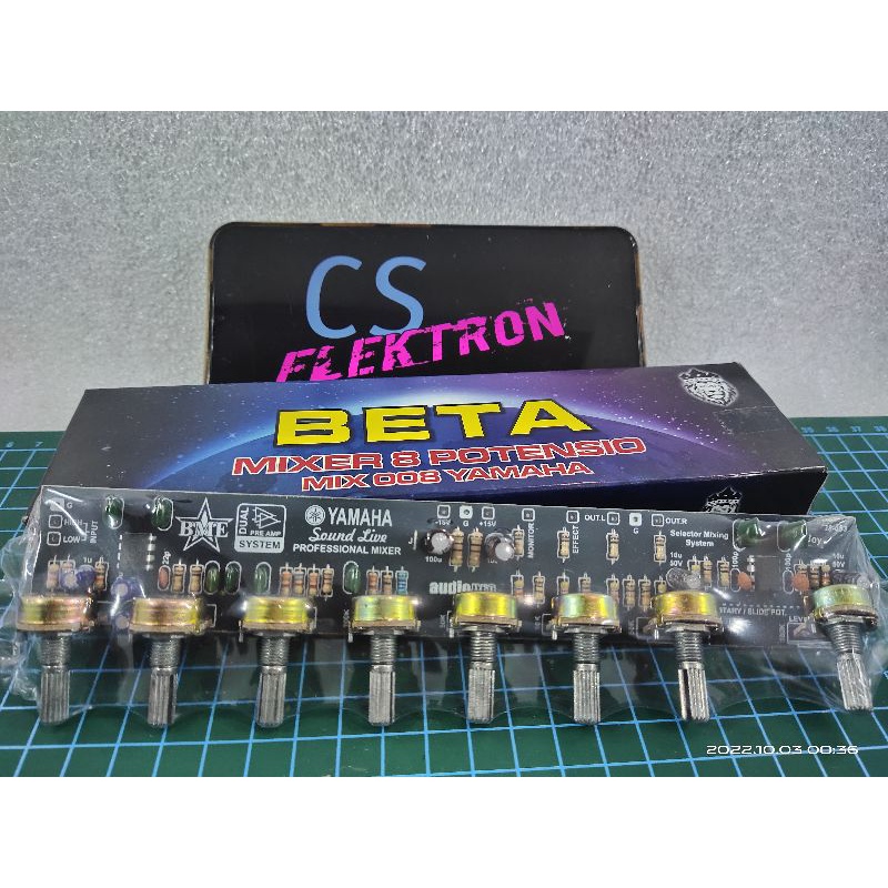 Jual kit penguat mic Chanel mixer Yamaha 8 pot BME | Shopee Indonesia