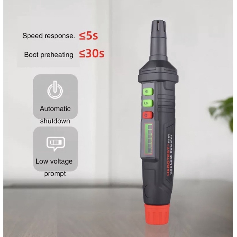 Jual Detektor Gas Elpiji HT61 Gas Leak Natural Detector Combustible ...