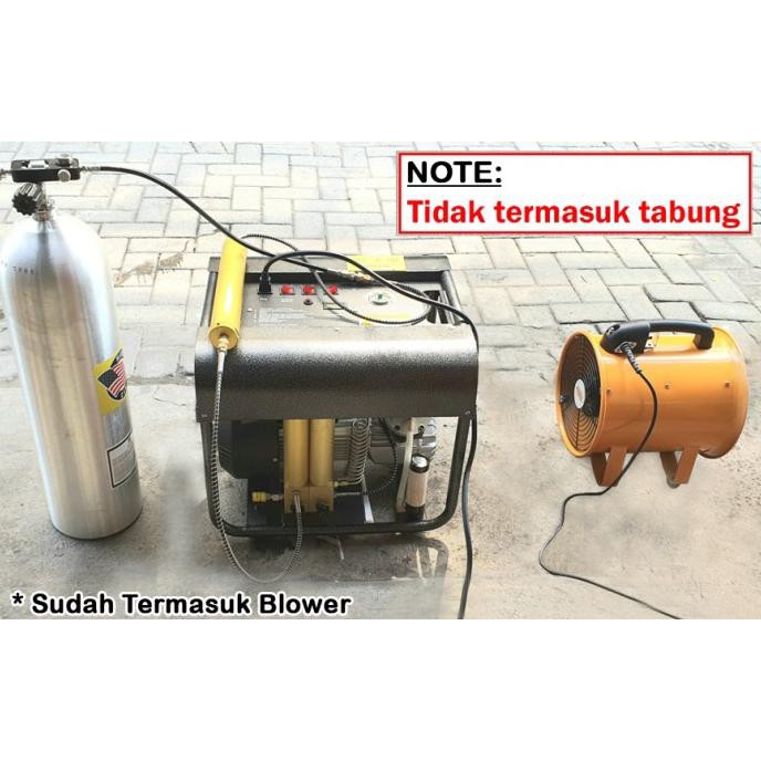 Jual Compressor Scuba Diving Cool-air 50L Kompresor Tabung Selam ...