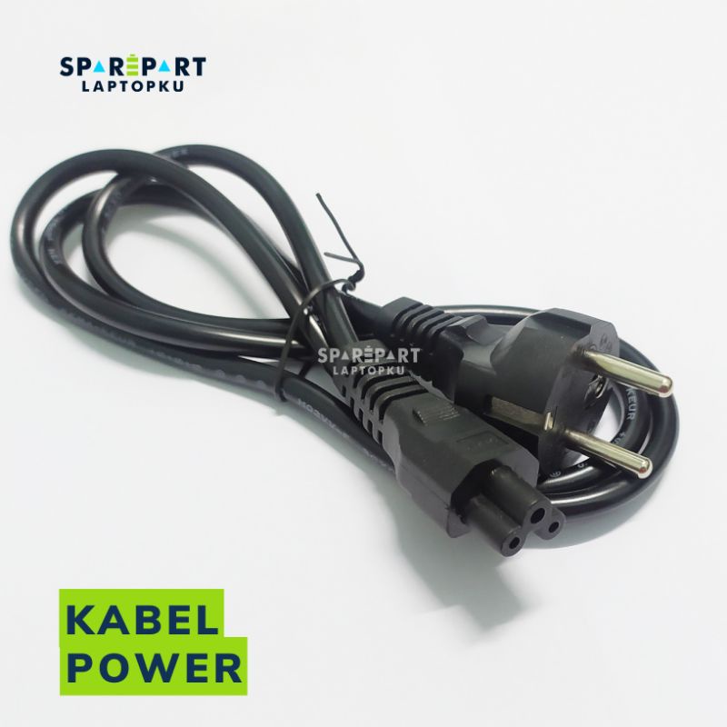 Jual Kabel Power 3 Hole Untuk Charger Adaptor Laptop Notebook Kualitas ...