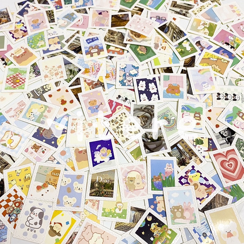 Jual Sticker Prangko | Sticker Post Stamp | Sticker Stamp Lucu ...