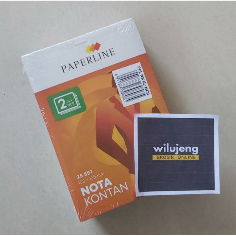 Jual Nota KECIL 2 ply Paperline (pcs) (70gr) | Shopee Indonesia