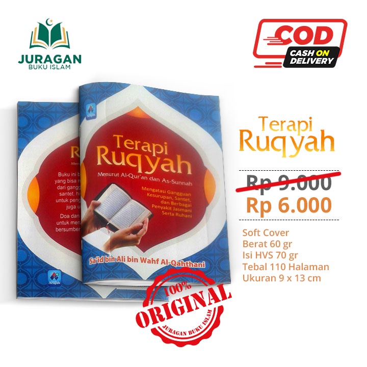 Jual Terapi Ruqyah Menurut Al Quran dan As Sunnah Saku - Pustaka Arafah ...