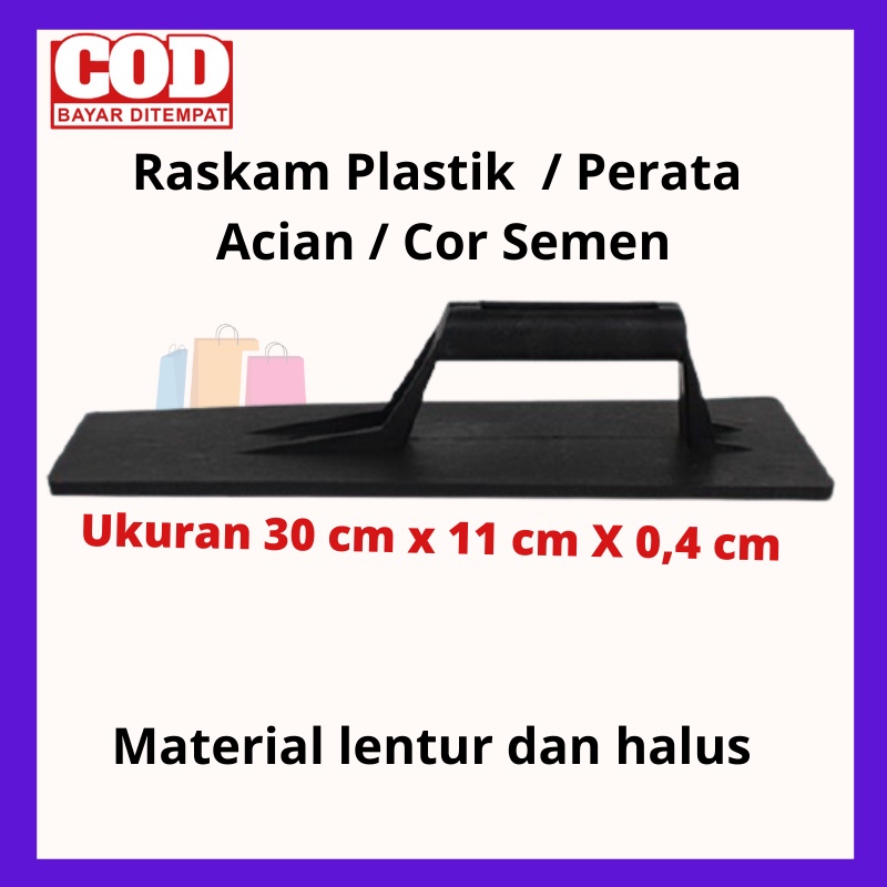 Jual Roskam Plastik Raskam PVC Perata Acian Semen Penghalus Tembok ...