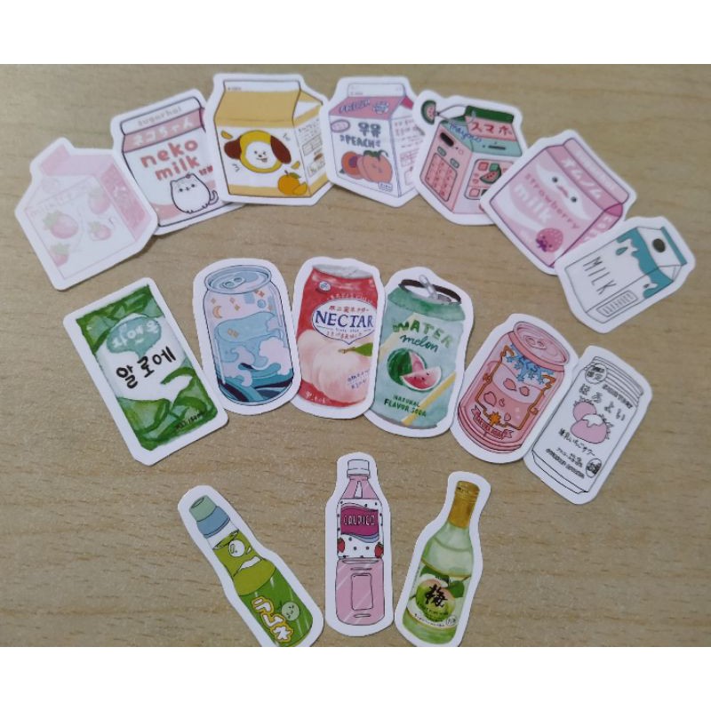 Jual Stiker DIY Minuman Unik dan Lucu | Shopee Indonesia