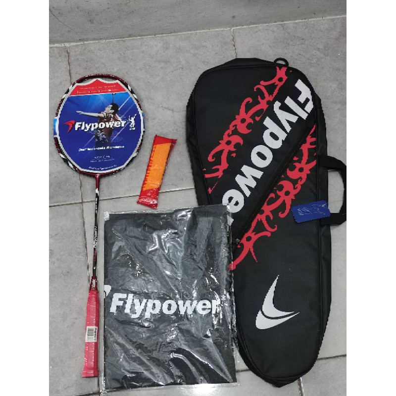 Jual Raket Badminton FLYPOWER TORNADO 800 original fullset | Shopee ...