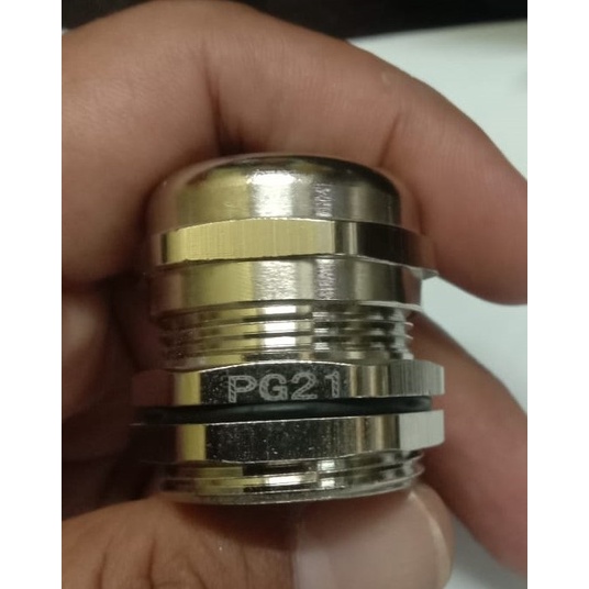 Jual kabel gland PG 21 nikle brass | Shopee Indonesia