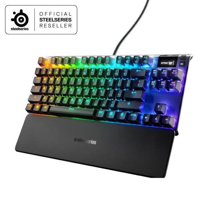 Jual STEELSERIES APEX 7 TKL KEYBOARD GAMING RGB - RED SWITCH | Shopee ...