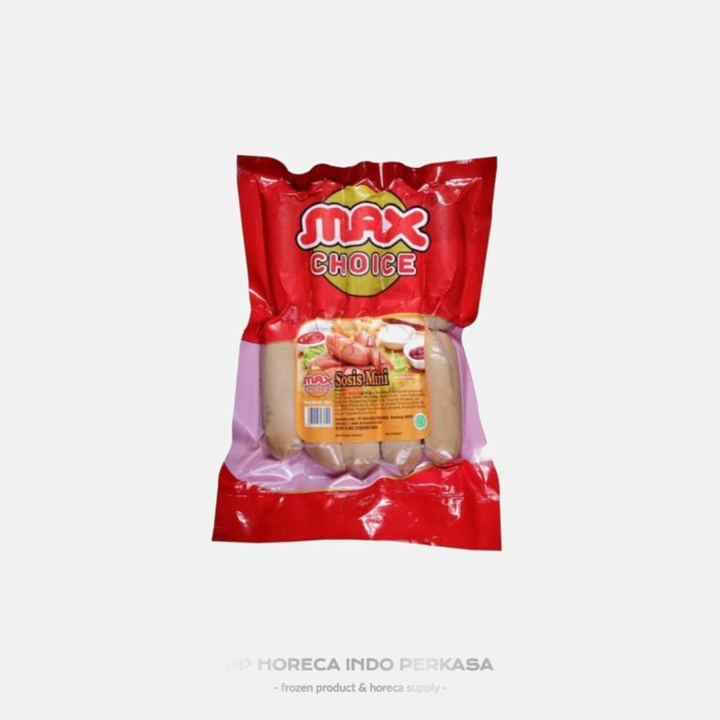 Jual Max Choice Sosis Ayam Mini isi 10 pcs 500 gram | Shopee Indonesia