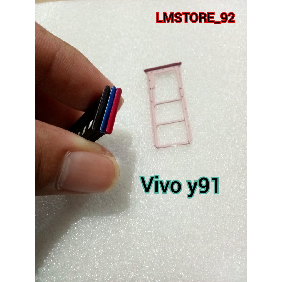 Jual simtray sim tray vivo y91 y93 y95 tempat dudukan sim card simcard ...