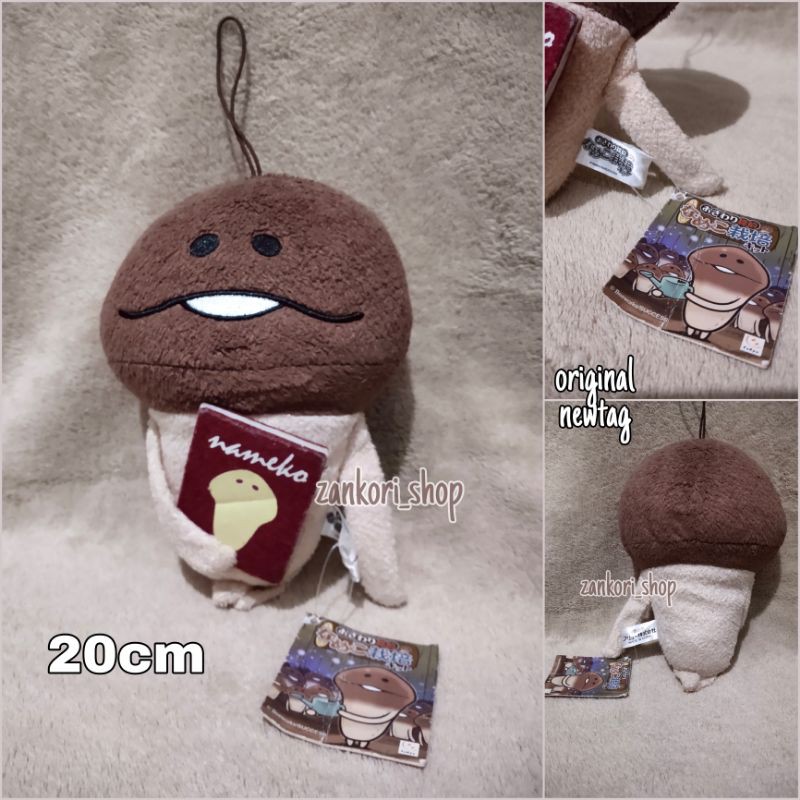 Jual BONEKA &GANCI NAMEKO PLUSH/JAMUR MUSHROOM (Anime Nameko Sekai No ...