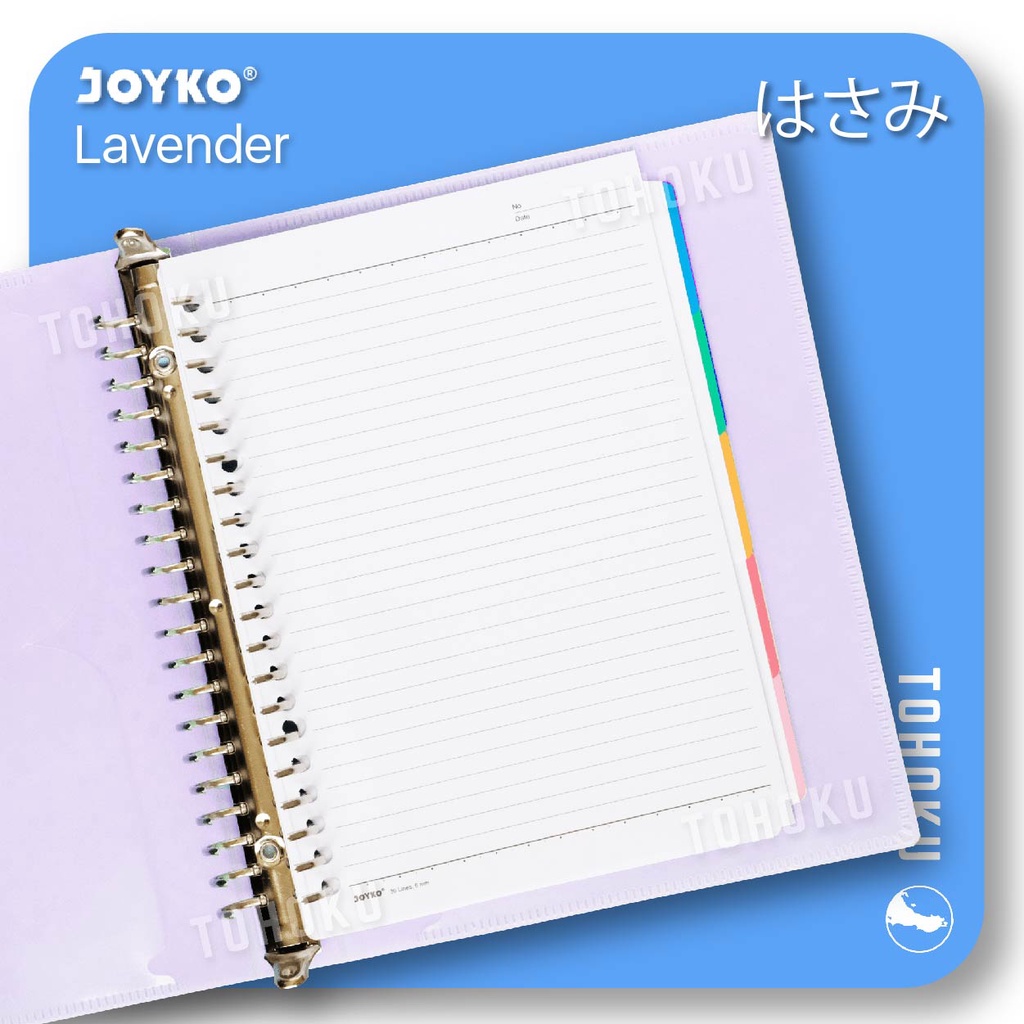 Jual Putar 360° Binder B5 Aesthetic Pastel dapat Putar 360° Derajat ...