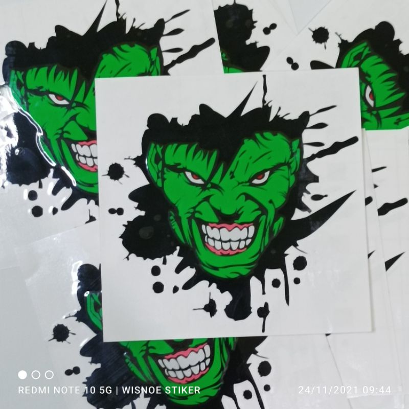 Jual NOE//stiker Hulk//cutting sticker | Shopee Indonesia