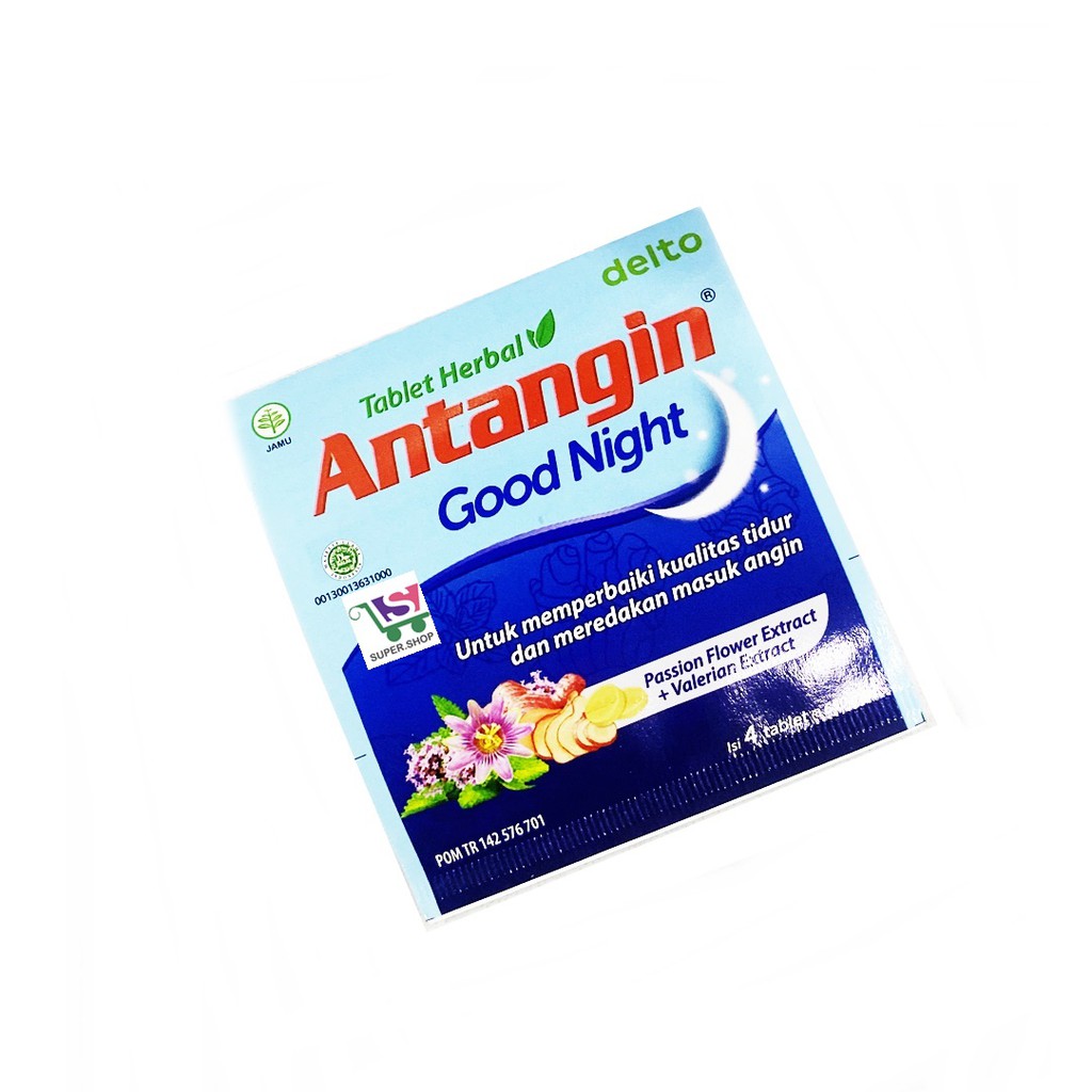 Jual Antangin Good Night Tablet Herbal (isi 4 tablet) | Shopee Indonesia