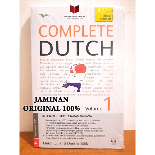 Jual Buku Complete Dutch Vol 1 + CD Audio | Shopee Indonesia