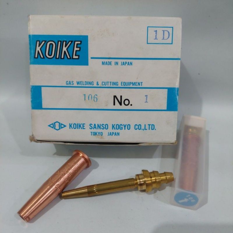 Jual Cutting tip KOIKE Japan 106 no 1 LPG | Shopee Indonesia