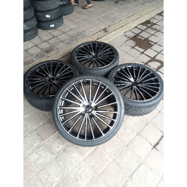 Jual velg mobil bekas Ring 22 plus ban cocok buat mobil Honda CR-V ...