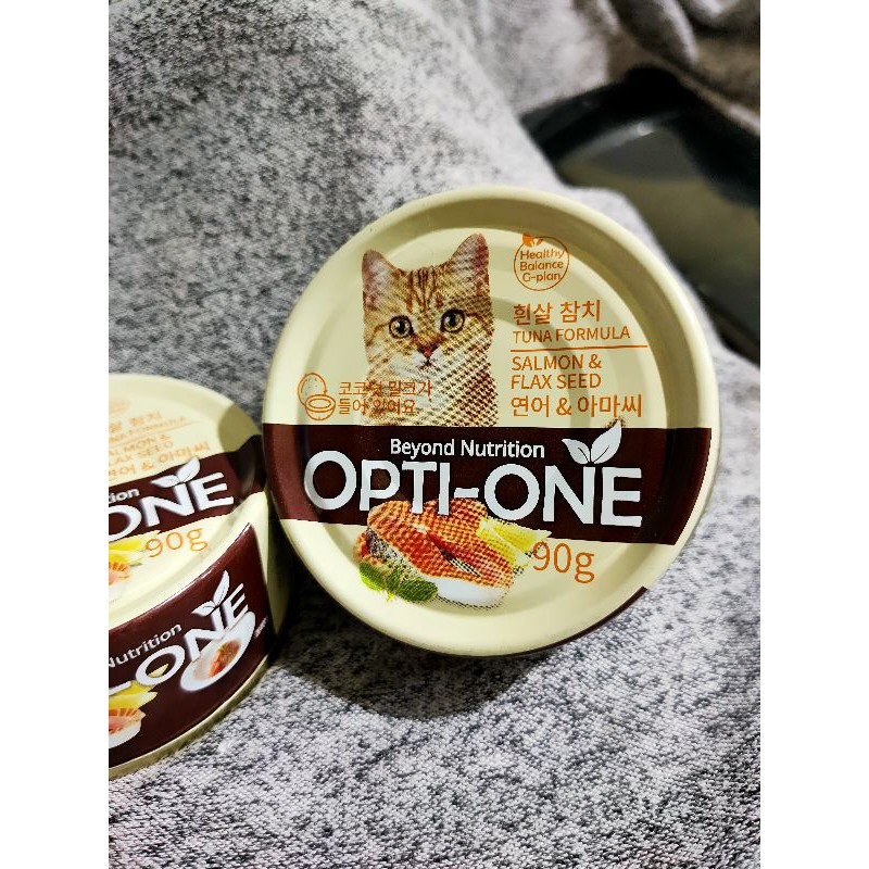 Jual opti-one catfood salmon & flax seed made in korea sajo petfood ...
