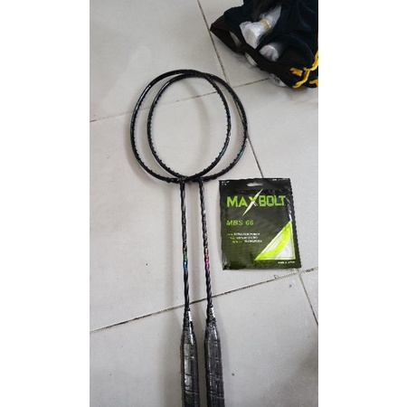 Jual raket maxbolt black woven limited edition | Shopee Indonesia