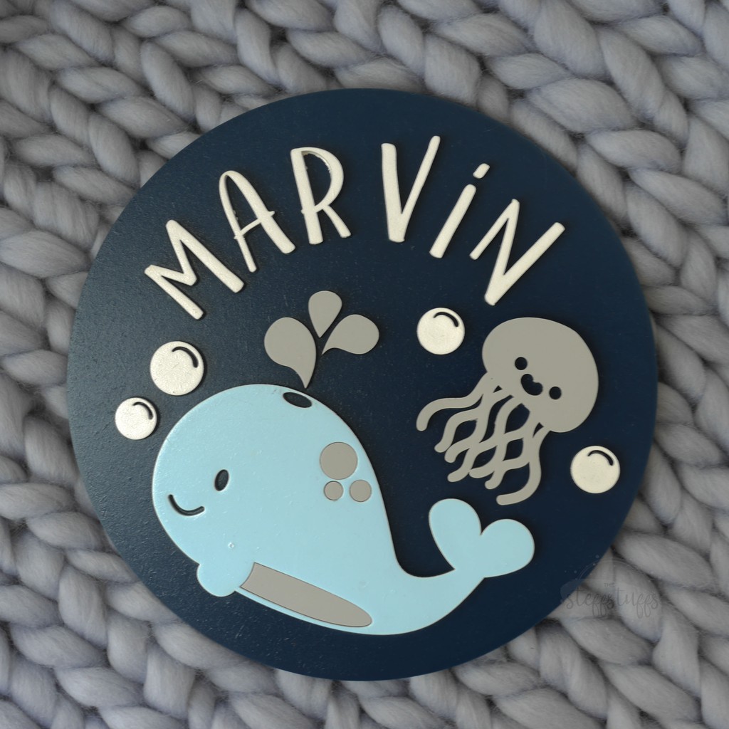 Jual MARVIN - 3D NAME SIGN | Dekorasi Tulisan Nama Anak Baby Boy Tema ...