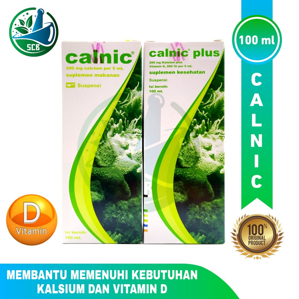 Jual Calnic 100 ml Varian - Membantu Memenuhi Kebutuhan Kalsium dan ...