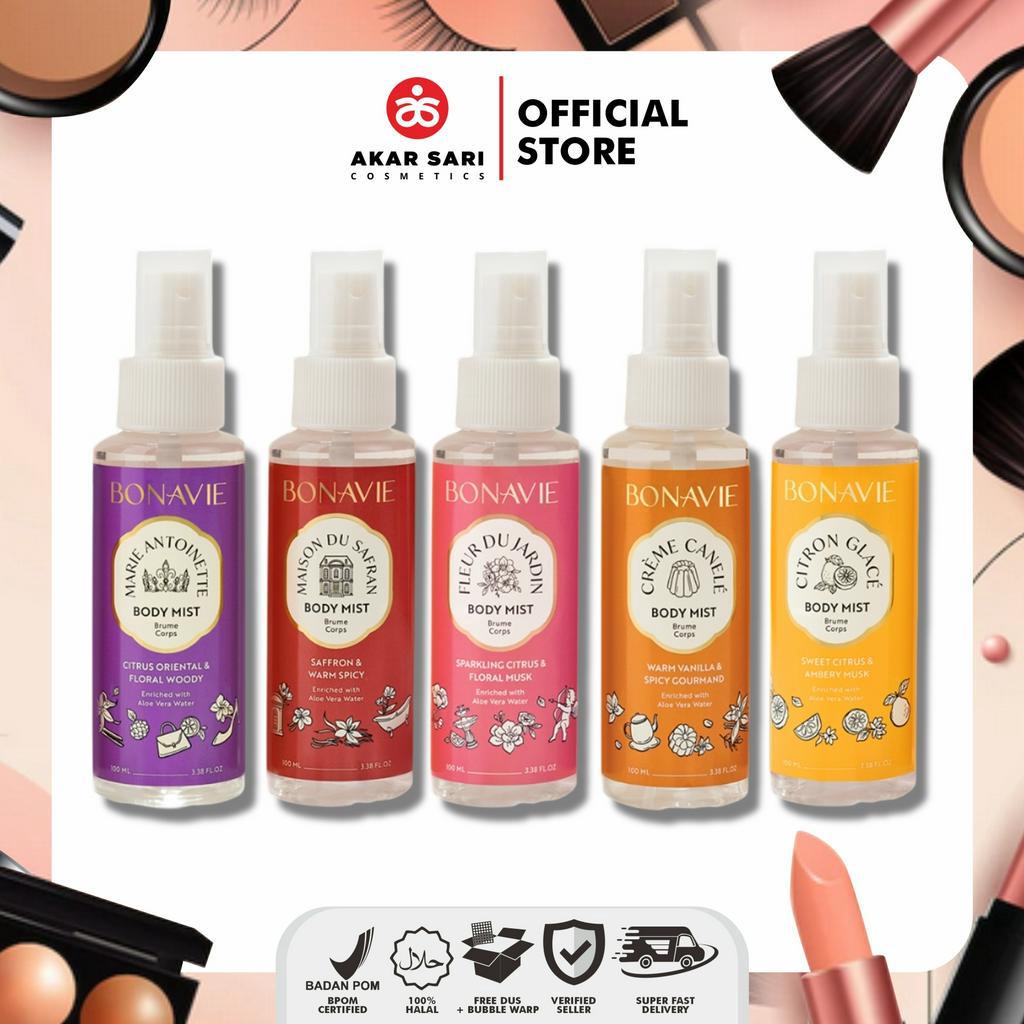 Jual BONAVIE BODY MIST - Parfum Pria & Wanita 100 ml | Shopee Indonesia