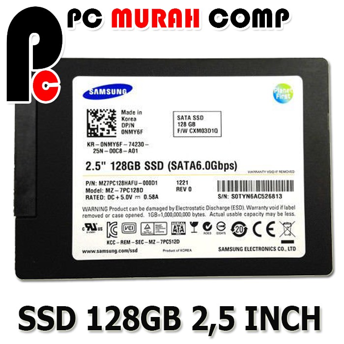 Jual SSD 128GB SATA 2.5inch | Shopee Indonesia