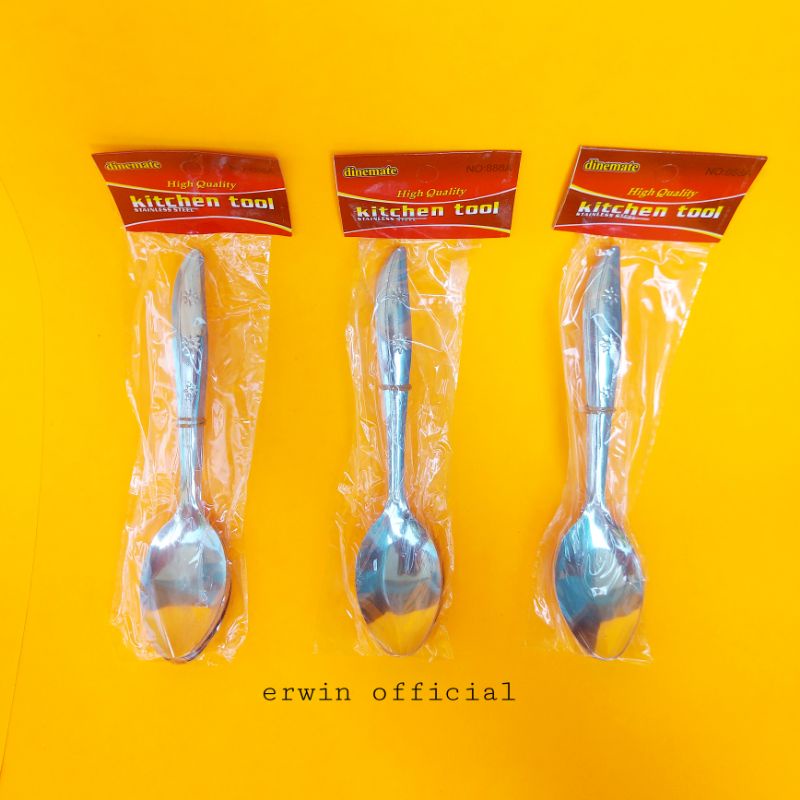 Jual Sendok Makan stainless Tebal isi 1 Lusin (12 pcs) | Shopee Indonesia