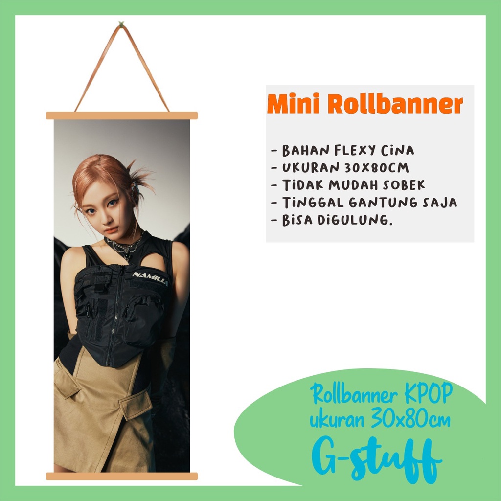 Jual MINI ROLL BANNER AESPA NINGNING | Shopee Indonesia