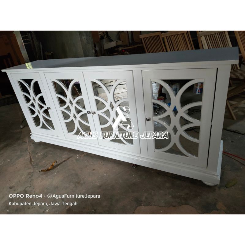 Jual MEJA TV VINTAGE CUSTOM DUCO (meja tv cabinet dresser meja console ...