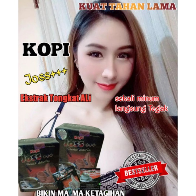 Jual Kopi Joss Plus Ekstrak Tongkat Ali Kopi Kuat Tahan Lama Kemasan