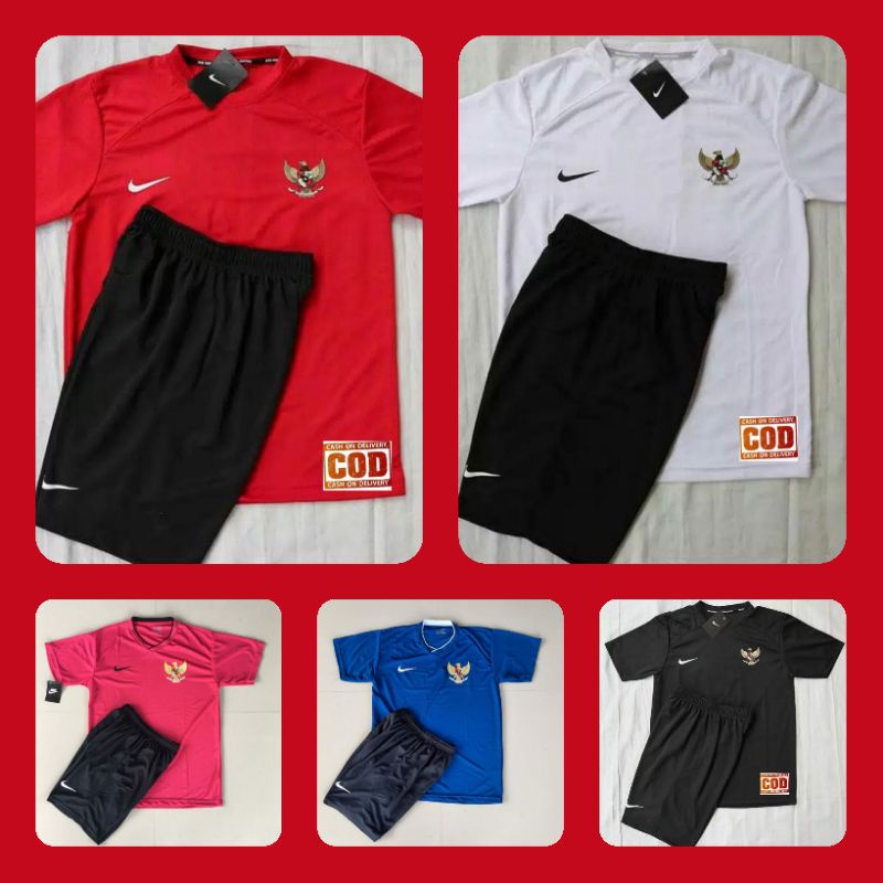 Jual Jersey Baju Kaos Setelan Tim Sepak bola Futsal Voli Timnas ...