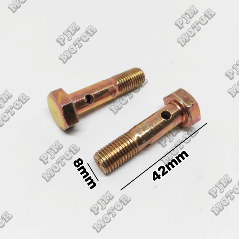 Jual Baut Nepel banjo 8mm model panjang serbaguna | Shopee Indonesia