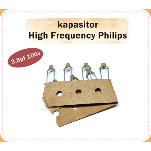 Jual 3.9pF Capacitor Ceramic High Frequency 3,9pF 100V Philips BC ...