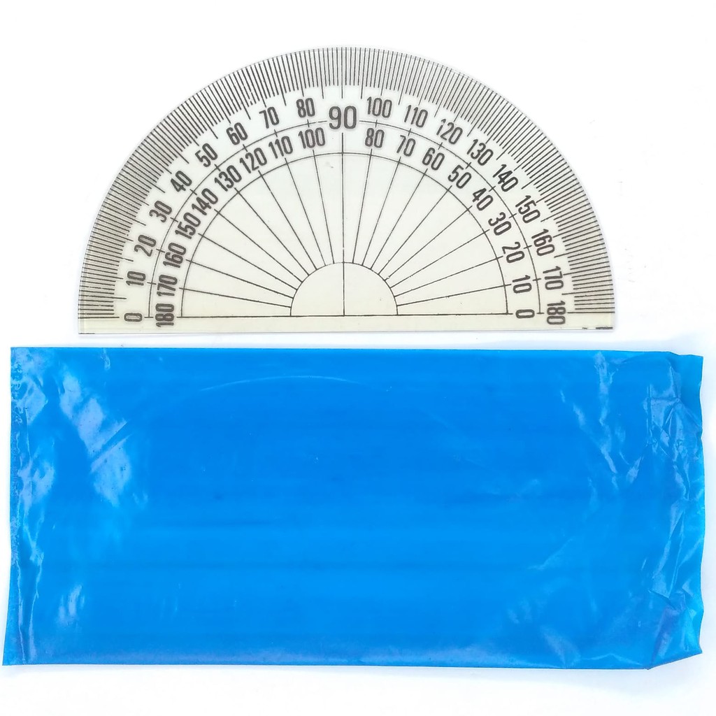 Jual penggaris busur 10cm tipis jadul | Shopee Indonesia