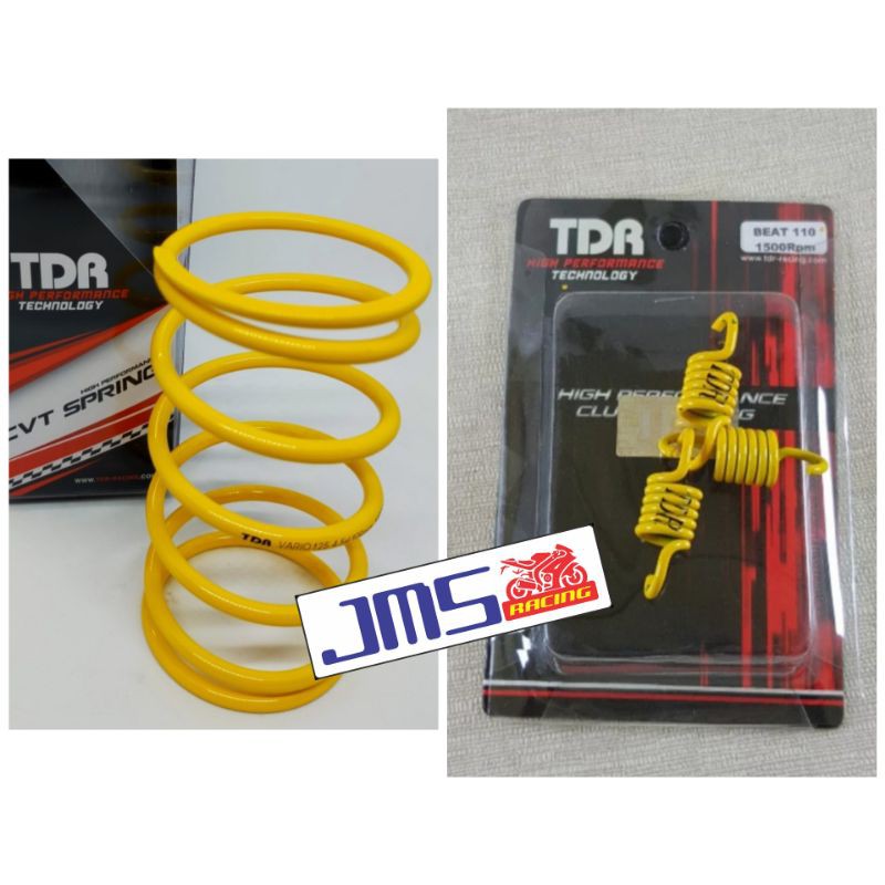 Jual per cvt plus per kampas ganda tdr racing 1000/1500 rpm mio beat ...